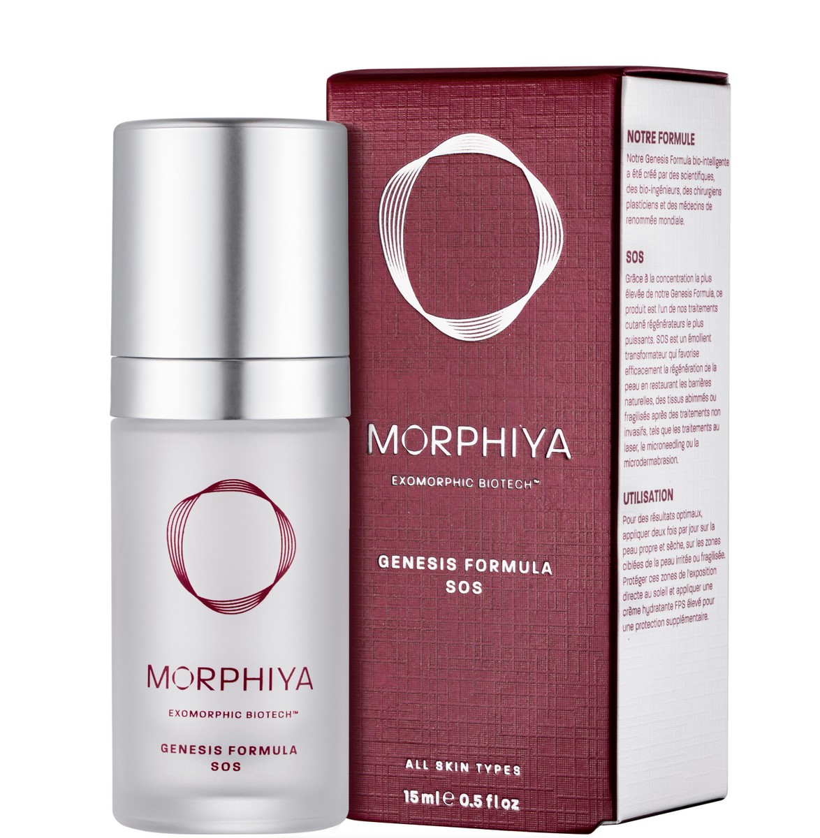 MORPHIYA EXOMORPHIC BIOTECH™ SOS – FACES+ Plastic Surgery, Skin and Laser
